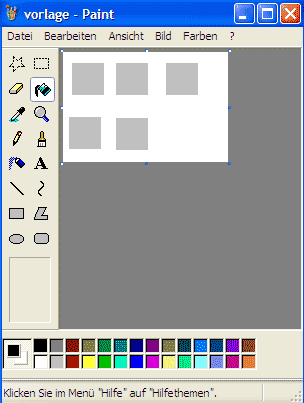 Das Icon - Schrittfolge der Iconerstellung